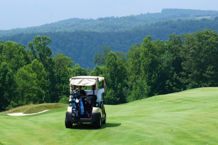 Golf Cart Path - Golf Knigge